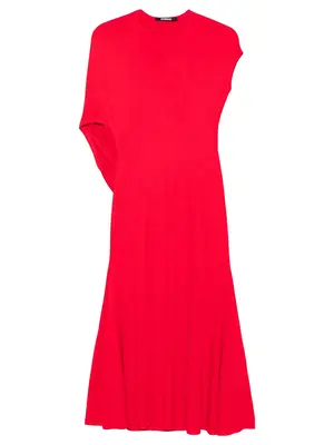 Jacquemus La Robe Salerno Midi Dress - Red