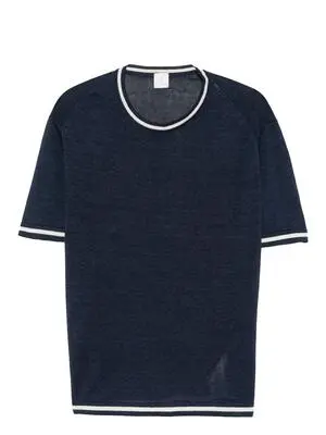 Eleventy Fine-knit T-shirt - Blue