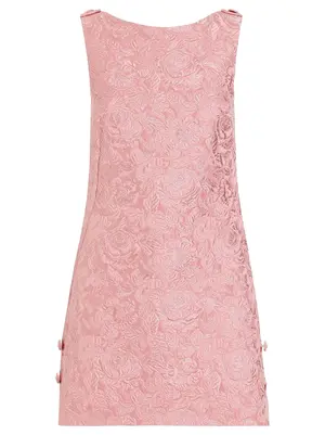 DOLCE & GABBANA DNA Brocade Mini Dress