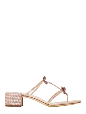 Rene Caovilla Caterina 40mm Sandals - Pink