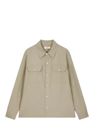 STUDIO TOMBOY Two-pocket Shirt - Brown