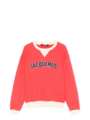 Jacquemus Le Sweatshirt Baseball Sweatshirt - Red