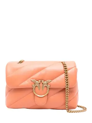 Pinko Love Puff Shoulder Bag - Orange