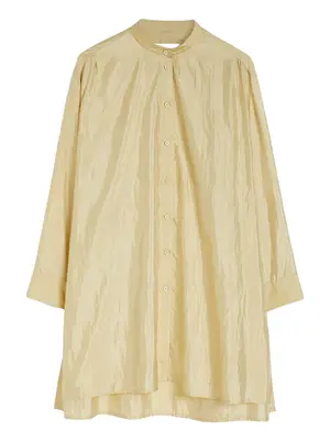 JIL SANDER Buttoned Long Shirt - Yellow