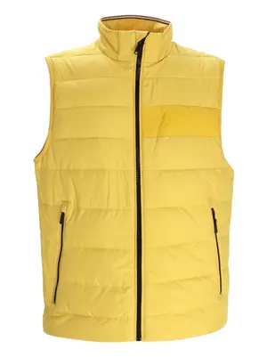 BOSS Quilted Zip-fastened Vest - Yellow