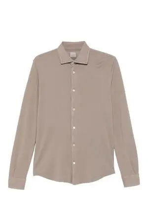 Fedeli Cotton Shirt - Neutrals