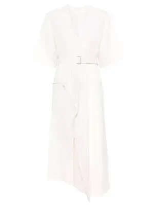 Christian Wijnants Daeva Midi Dress - White