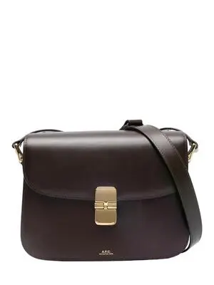 A.p.c. A.P.C. Grace Shoulder Bag Brown