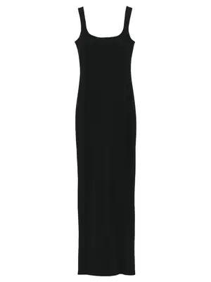 ENTIRE STUDIOS Square-neck Maxi Dress - Black