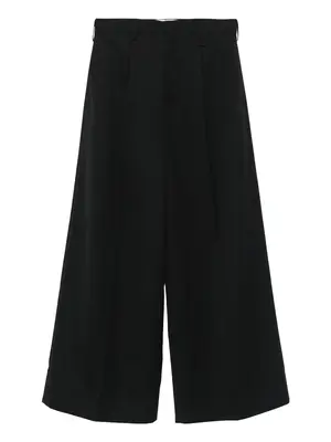 Simone Rocha Wide Leg Trousers - Black