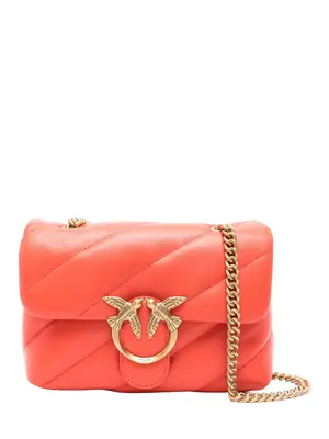Pinko Mini Love Puff Shoulder Bag - Orange