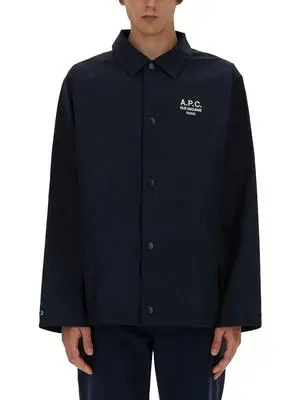 A.p.c. Blouson Regis Blue