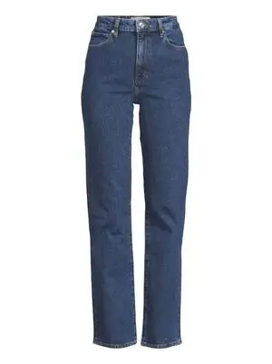 FRAME The Ruler Straight Leg Jeans - Blue