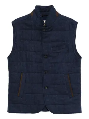 N.peal Seville Gilet - Blue