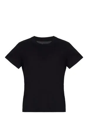 FRAME The Baby Tee - Black