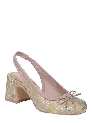 CIRCUS NY BY SAM EDELMAN Diane Slingback Pumps - Ballet Blush Multi