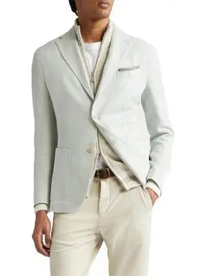ELEVENTY Eleventy Unstructured Linen & Wool-Blend Sport Coat