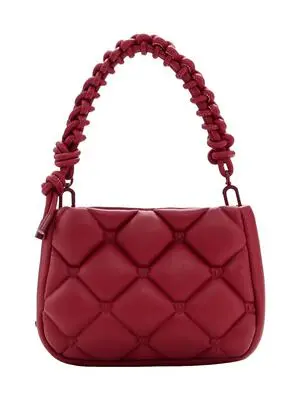 Desigual Desigual Quilted Handbag Maroon