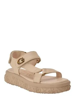 Guess Lanara Platform Sandals - Ivory