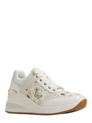 Aldo Iconistep Platform Sneakers - Ivory Multi