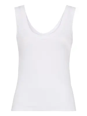 BRUNELLO CUCINELLI Brunello Cucinelli Ribbed Tank Top