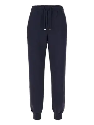 Etro Pegaso-embroidered Track Pants - Blue