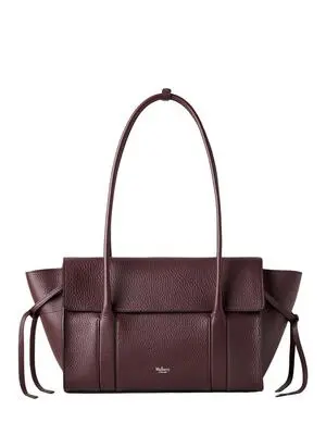 Mulberry Soft Bayswater - Black Cherry Heavy Grain