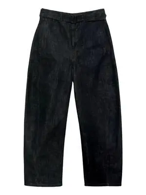LEMAIRE Belted Trousers - Blue
