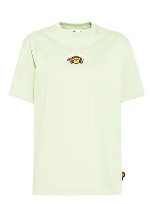 A BATHING APE Logo-print T-shirt - Green