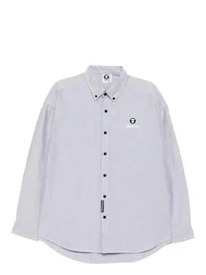 AAPE BY *A BATHING APE® Long Sleeves Shirt - Grey