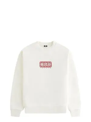 Kith Kith Treats Year Of The Snake Nelson Crewneck Sweatshirt Sandrift
