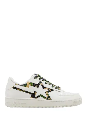 A BATHING APE Bapesta Icon Abc Camo Sneakers - Green