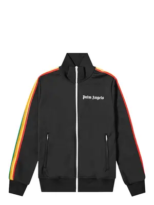 Palm Angels Logo Track Jacket - Black