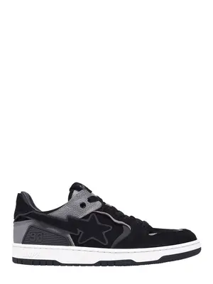 A BATHING APE Sk8 Sta #6 - Black