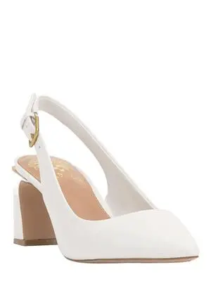 Vince Camuto Hamden Slingback Pumps - Bianco