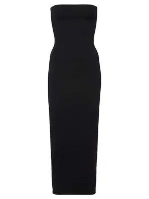 LESET Rio Bandeau Midi Dress - Black