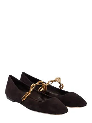 JIMMY CHOO Jimmy Choo Diamond Tilda Mary Jane Flats