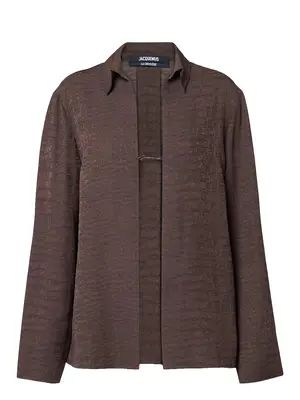 Jacquemus Notte Top - Brown