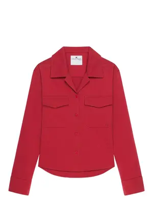 COURREGES Cotton Shirt - Red
