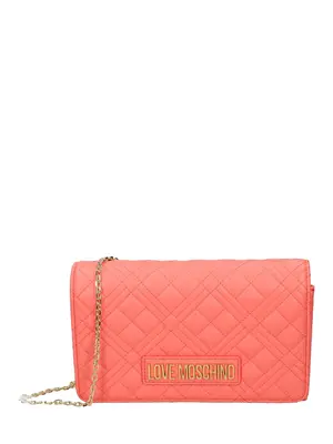 Moschino Padded Satchel - Red