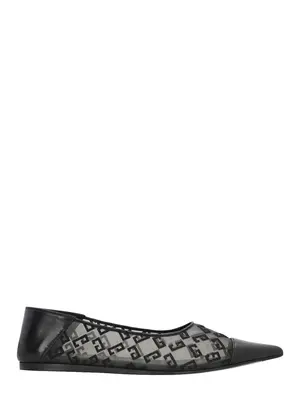 Givenchy 4g Motif Ballerina Shoes - Black