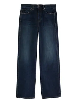 Khaite Bonnie Straight-leg Jeans - Denim
