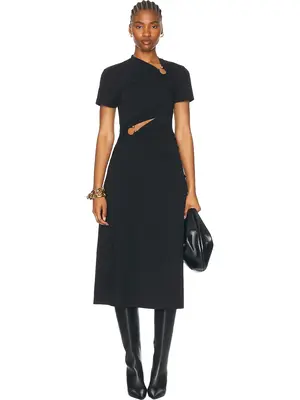 Rabanne Midi Dress - Black