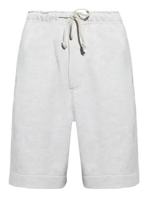 Y3 Logo-print Shorts - Grey