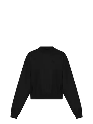 Y3 Logo-print Sweatshirt - Black