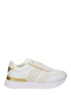Tommy Hilfiger Logo-print Sneakers - White
