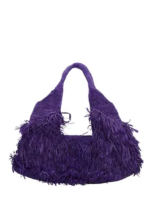 MADE FOR A WOMAN Medium Kifafa Tote Bag - Purple
