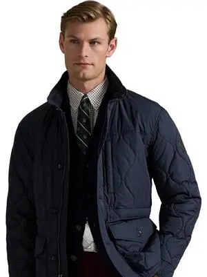 Ralph Lauren Eastham Quilted Jacket - Collection Navy