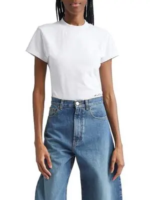 Alaïa T-shirt Bodysuit - Blanc