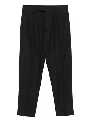 Zegna Pleat-detail Trousers - Blue